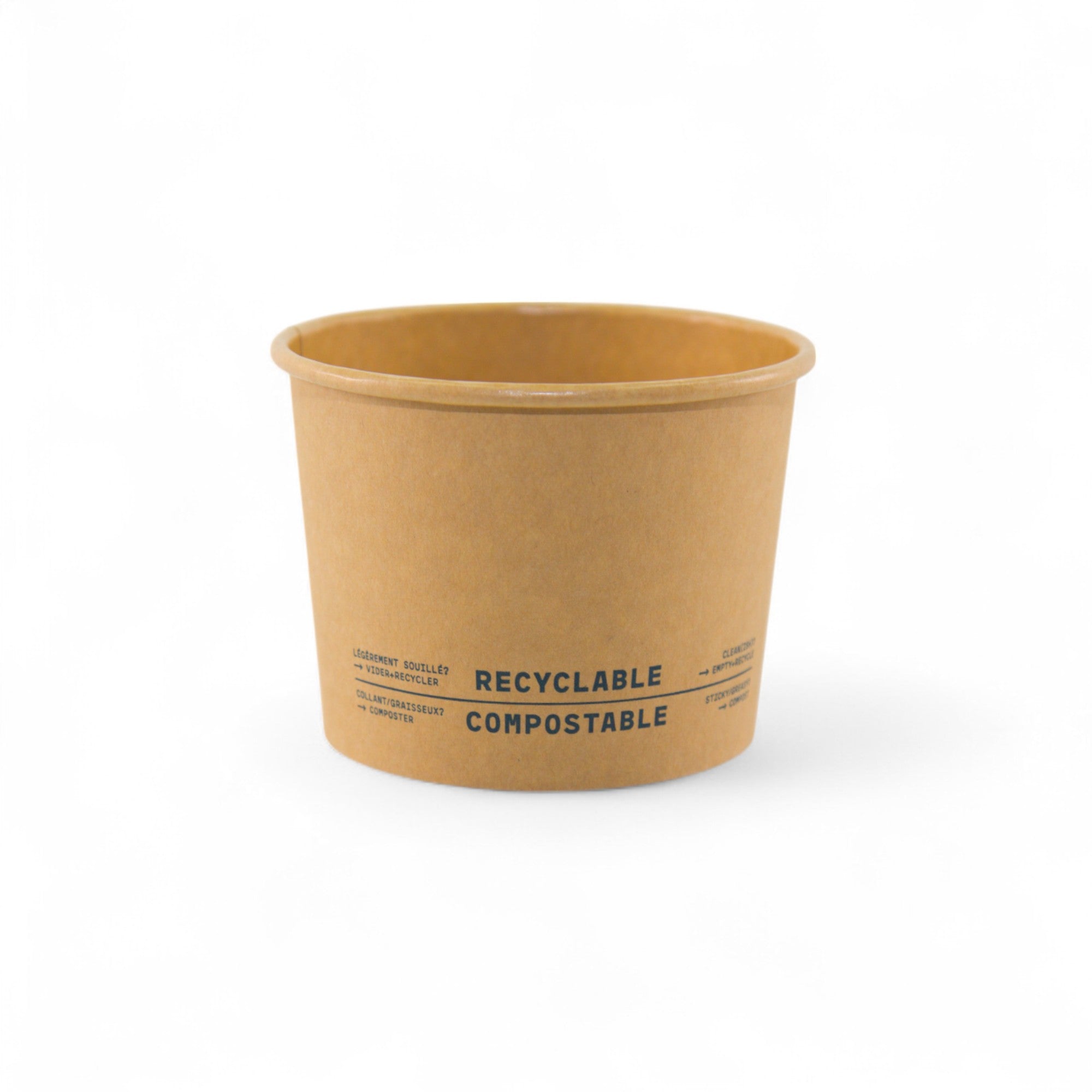 Cardboard soup bowls – Cambium Distribution